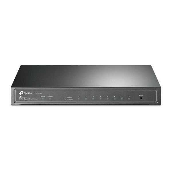 TP-Link TL-SG2008 JetStream 8xGbE LAN port smart menedzselhető switch ...