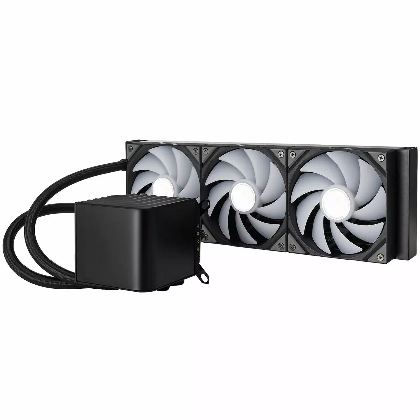 TRYX PANORAMA AIO CPU Cooler + AMOLED, ARGB - 360 mm, negru | pcx.ro