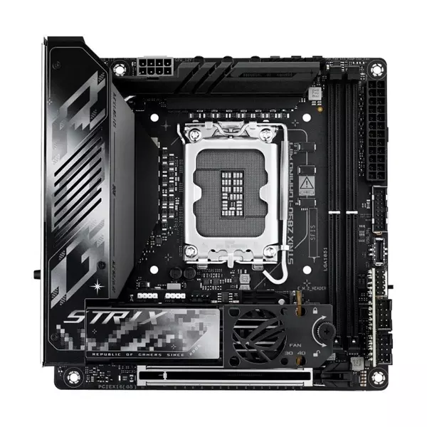 ASUS ROG STRIX Z890-I Wi-Fi Intel Z890 LGA1851 mini-ITX alaplap ROG ...