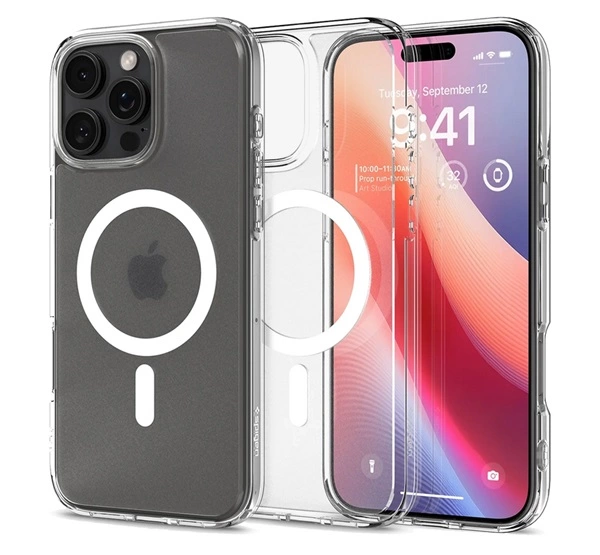 iPhone 16 Pro Max SPIGEN ULTRA HYBRID MAG műanyag telefonvédő ...