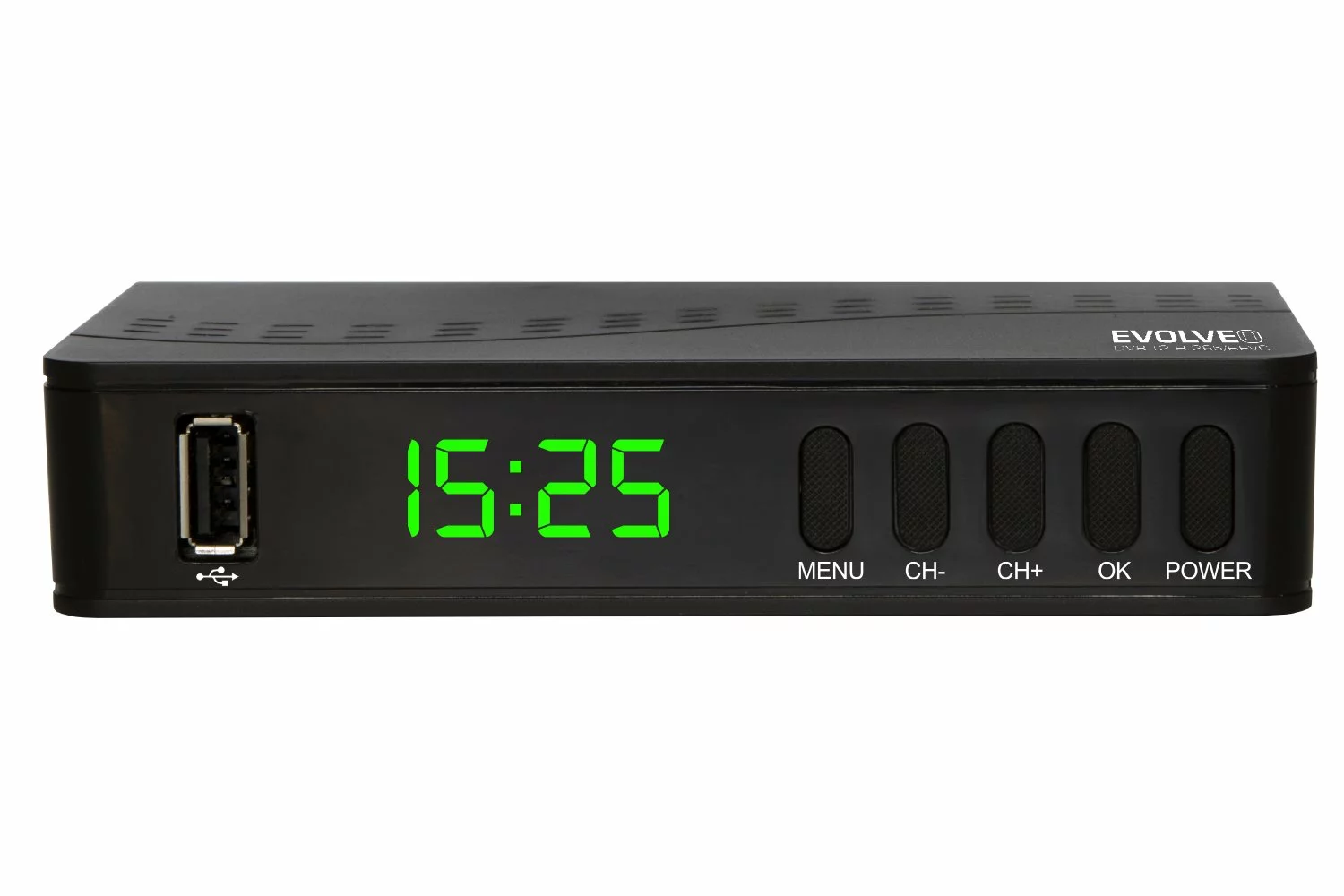 EVOLVEO Alpha T2 Set-top box DVB-T2 Full HD, FTA, fekete | pcx.hu