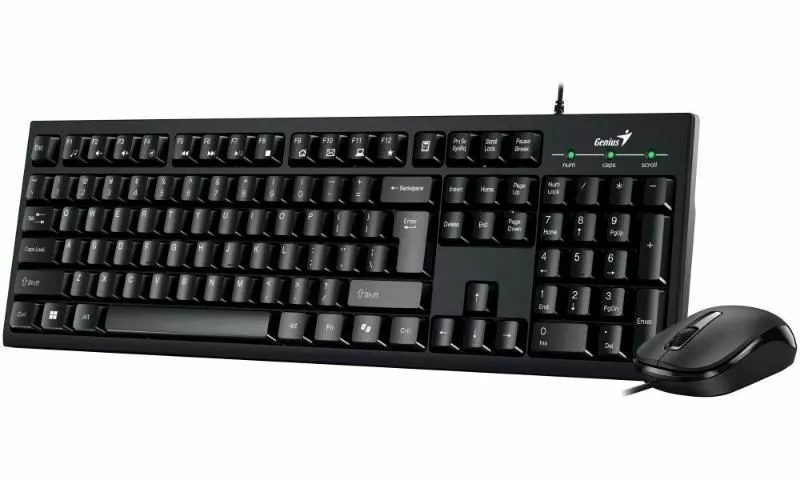 Genius KM-100SE Keyboard Combo Black BRA (Brazil) 31330009405-BRA | pcx.hu