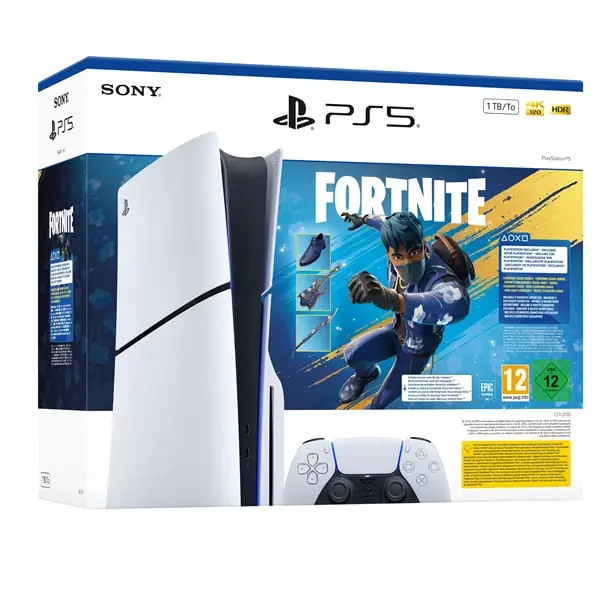 PlayStation5 1TB lemezes (slim) E-Chassis Fortnite Flowering Chaos ...
