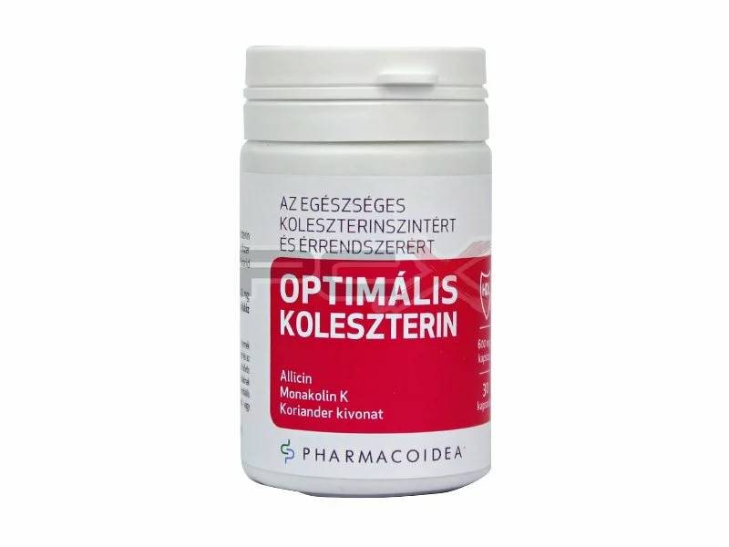 PHARMACOIDEA OPTIMÁLIS KOLESZTERIN KAPSZULA 30DB | pcx.hu