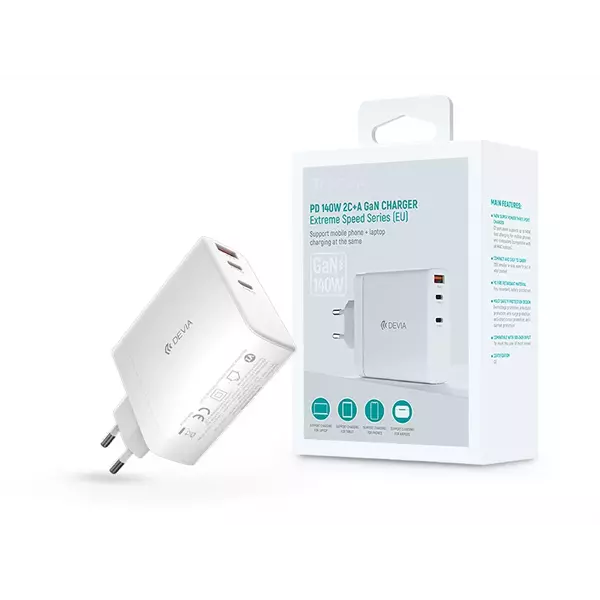 Devia St366147 Gan 140w Usb 2xtype C Hálózati Töltő Adapter Pcx Hu