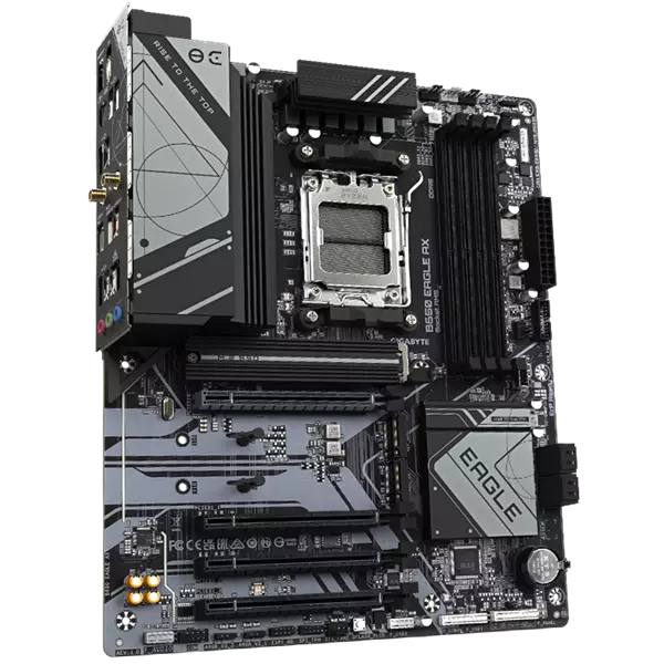 GIGABYTE Alaplap AM5 B650 EAGLE AX AMD B650, ATX | pcx.hu