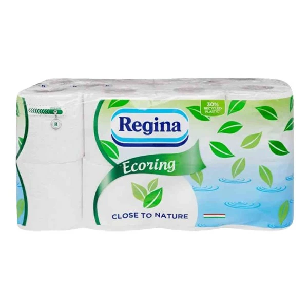 Toalettpapír REGINA ecoring 2 rétegű 16 tekercses | pcx.hu