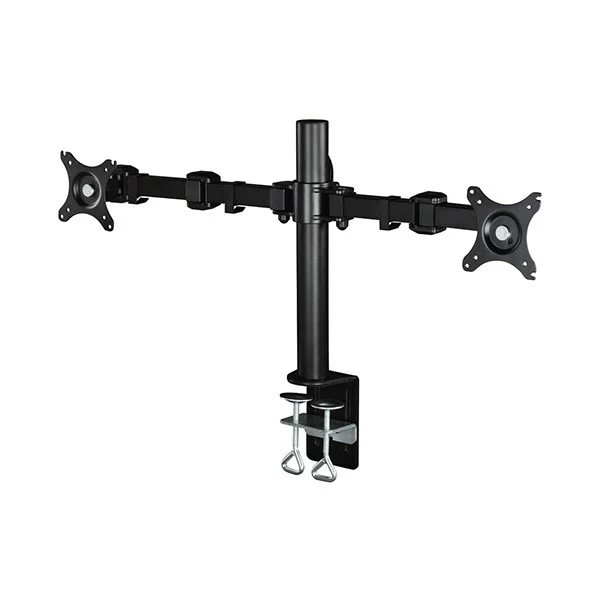 Hama 95830 10"-26" DUAL VESA 100x100 dönthető, karos asztali konzol ...