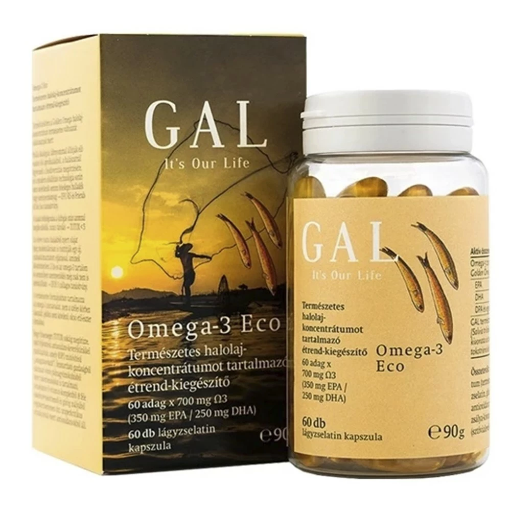 GAL OMEGA-3 ECO HALOLAJ KAPSZULA 60DB | pcx.hu