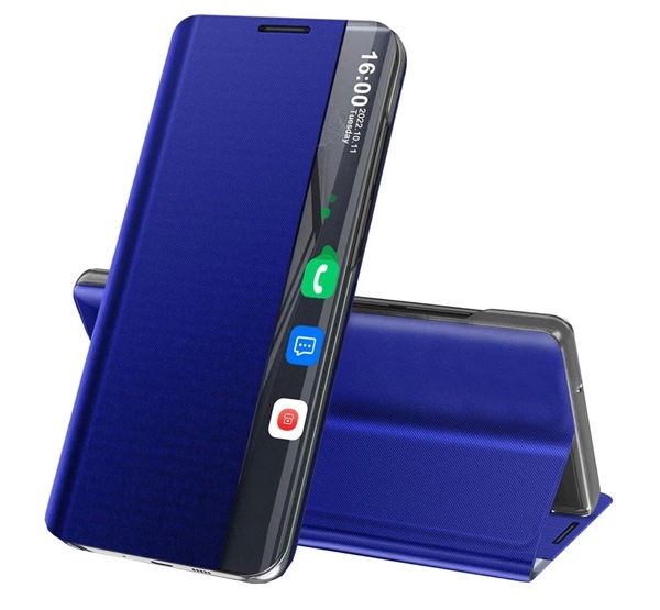 Samsung S24 Plus GIGAPACK Tok álló, textil hatású aktív FLIP, Smart ...