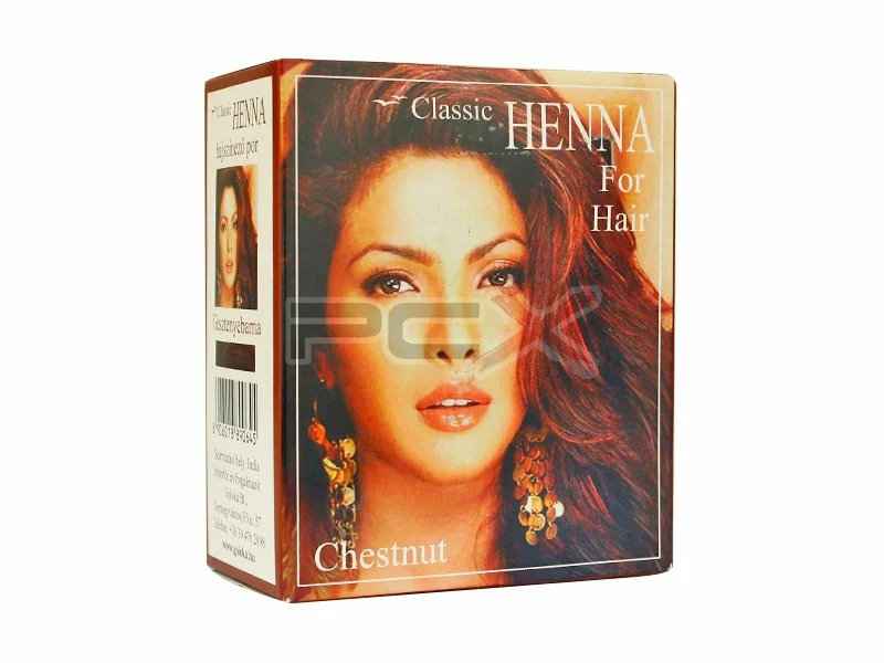 HENNA CLASSIC HAJSZINEZŐ POR GESZTENYEBARNA 100G | pcx.hu